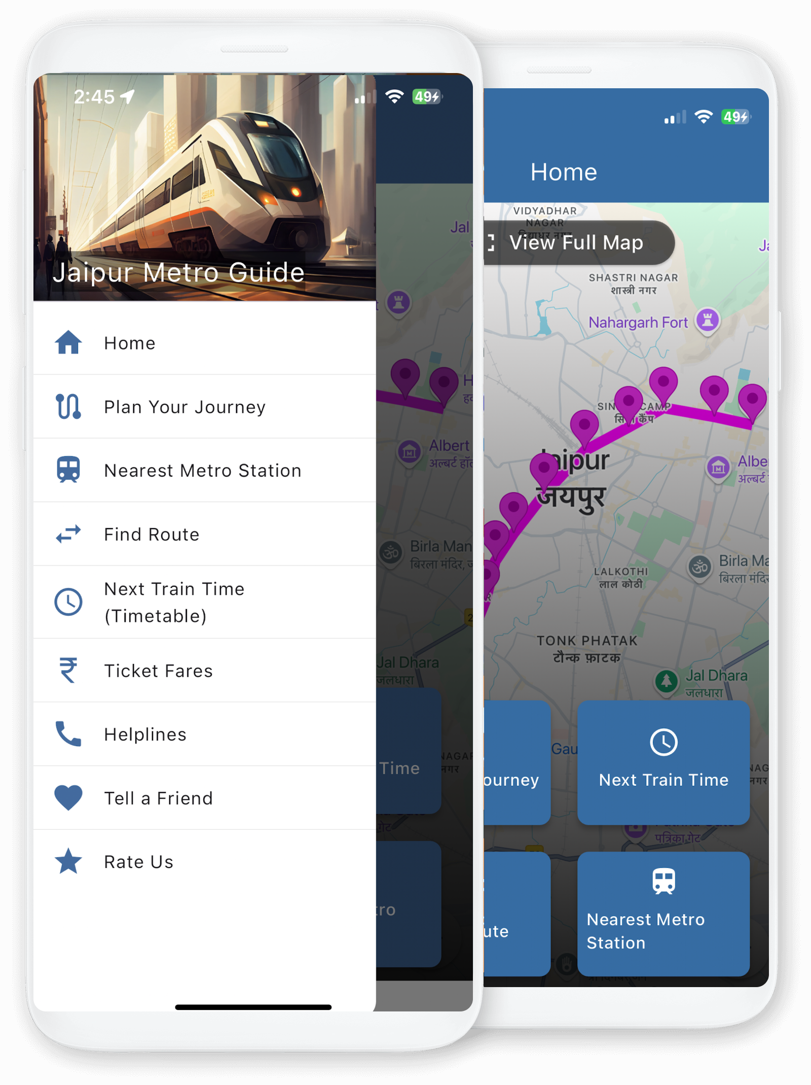 Jaipur Metro Rail App Download Free for Mobile